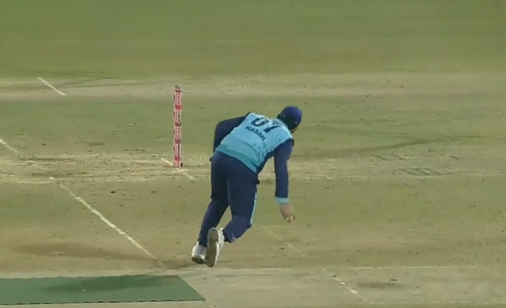 Pinpoint Magic! Hassan Eisakhil seals a stunning run out