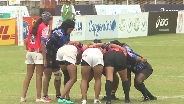 M54: Himachal Pradesh 10-0 Puducherry | Senior National Rugby 7s Women ...