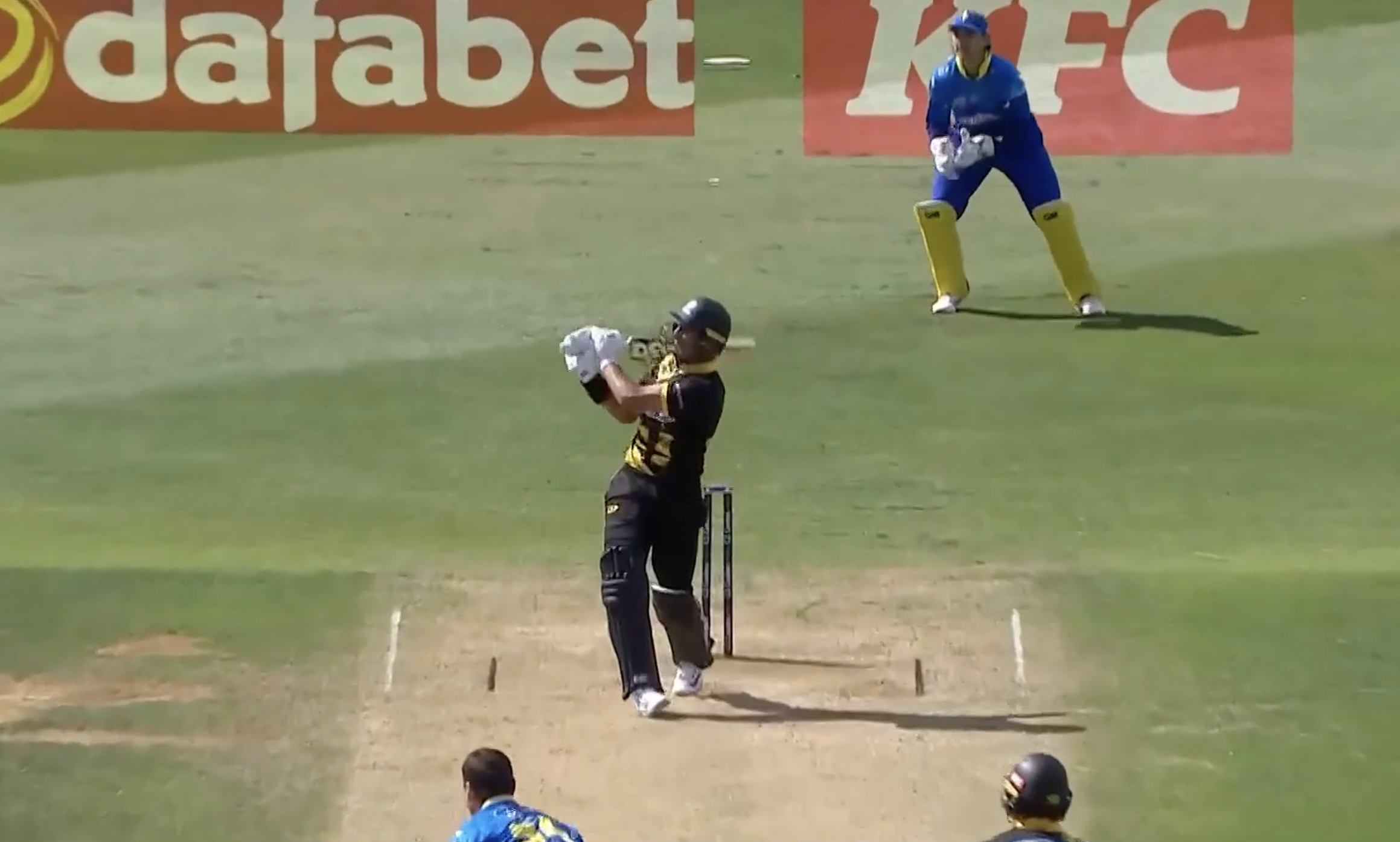 CLOBBERED! Ravindra takes Ferns to the cleaners