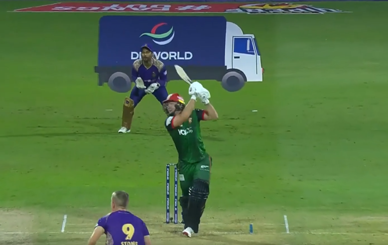 Boundary Blitz! Andries Gous lights up the over